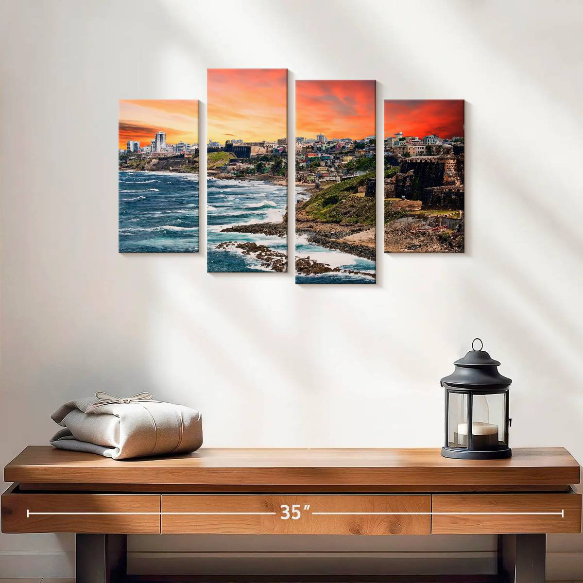 Ebern Designs Nicci El Morro At Sunset | Wayfair