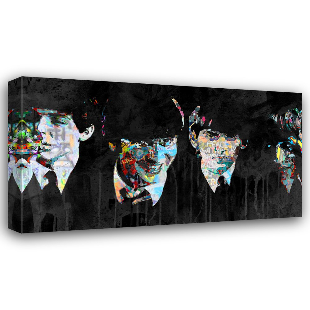 Red Barrel Studio® Beatles Peace Within by Stephen Chambers - Wrapped ...