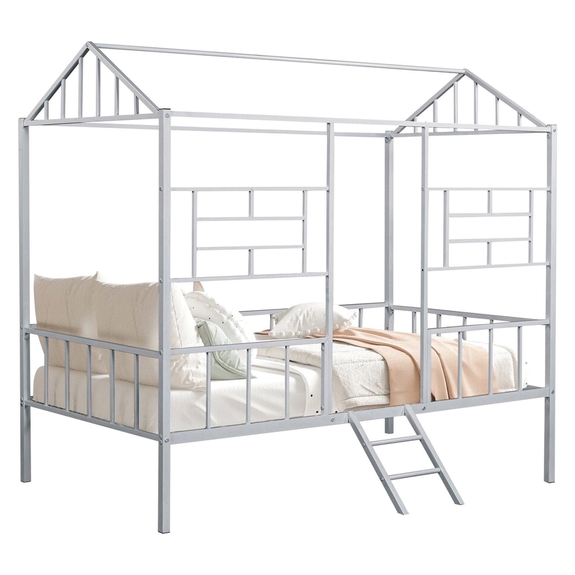 Ivy Bronx Twin Bunk Bed With Contemporary Style, House Design, Full ...