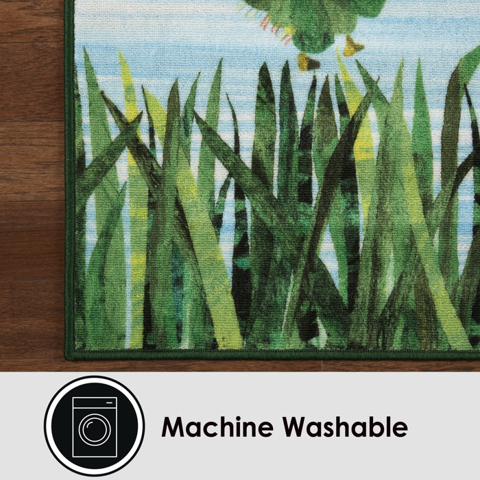Eric Carle Rectangle Power Loom Polyester Rug & Reviews | Wayfair