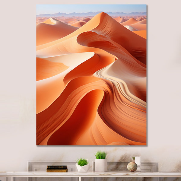 Union Rustic Kearsten " Desert Aerial Dance II " on Canvas - Wayfair Canada