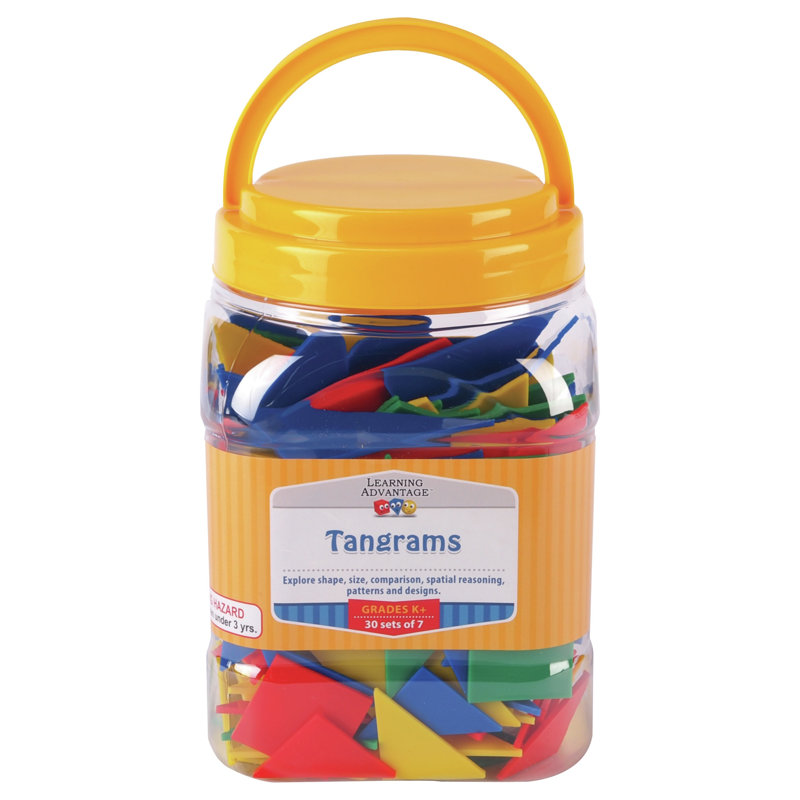 Learning Advantage Tangrams Classroom Pack | Wayfair