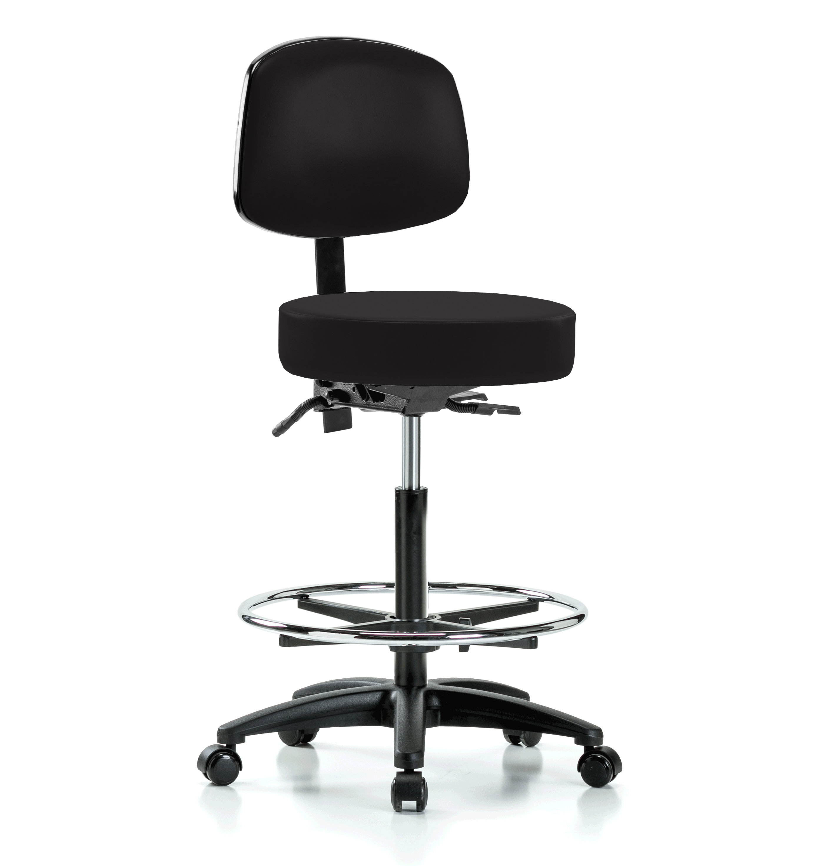 Orren Ellis Gustav PERCH Walter Height Adjustable Doctor's Stool with ...