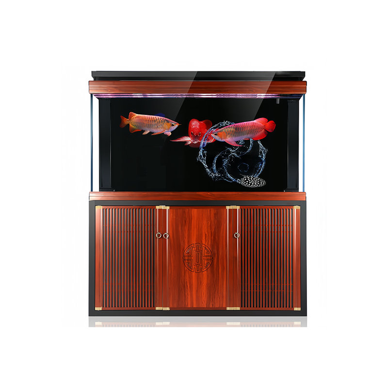 Lingxis 118 Gallon Rectangular Brown Aquarium Tank | Wayfair