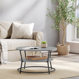 Round Wood Coffee Tables You'll Love | Wayfair.co.uk
