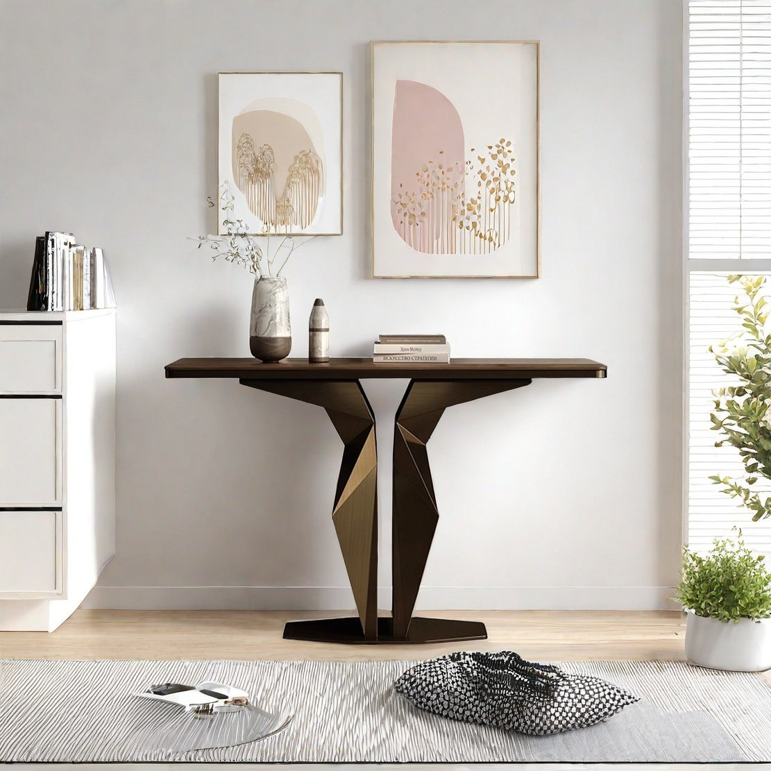 Liu's ink furniture Luxury High-End Console Table - Wayfair Canada