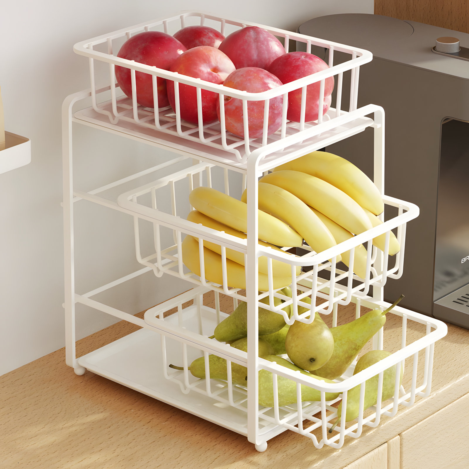 Rebrilliant Elegant Fruit Basket For Kitchen Countertop And Dining ...