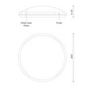 Kuzco Lighting Malta Glass LED Flush Mount & Reviews | Perigold