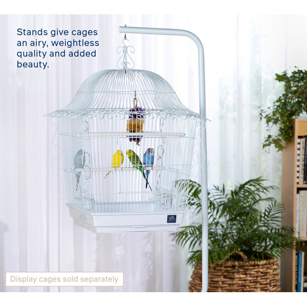 Archie & Oscar™ Jaden 62" Steel Victorian Top Hanging Bird Cage Stand ...