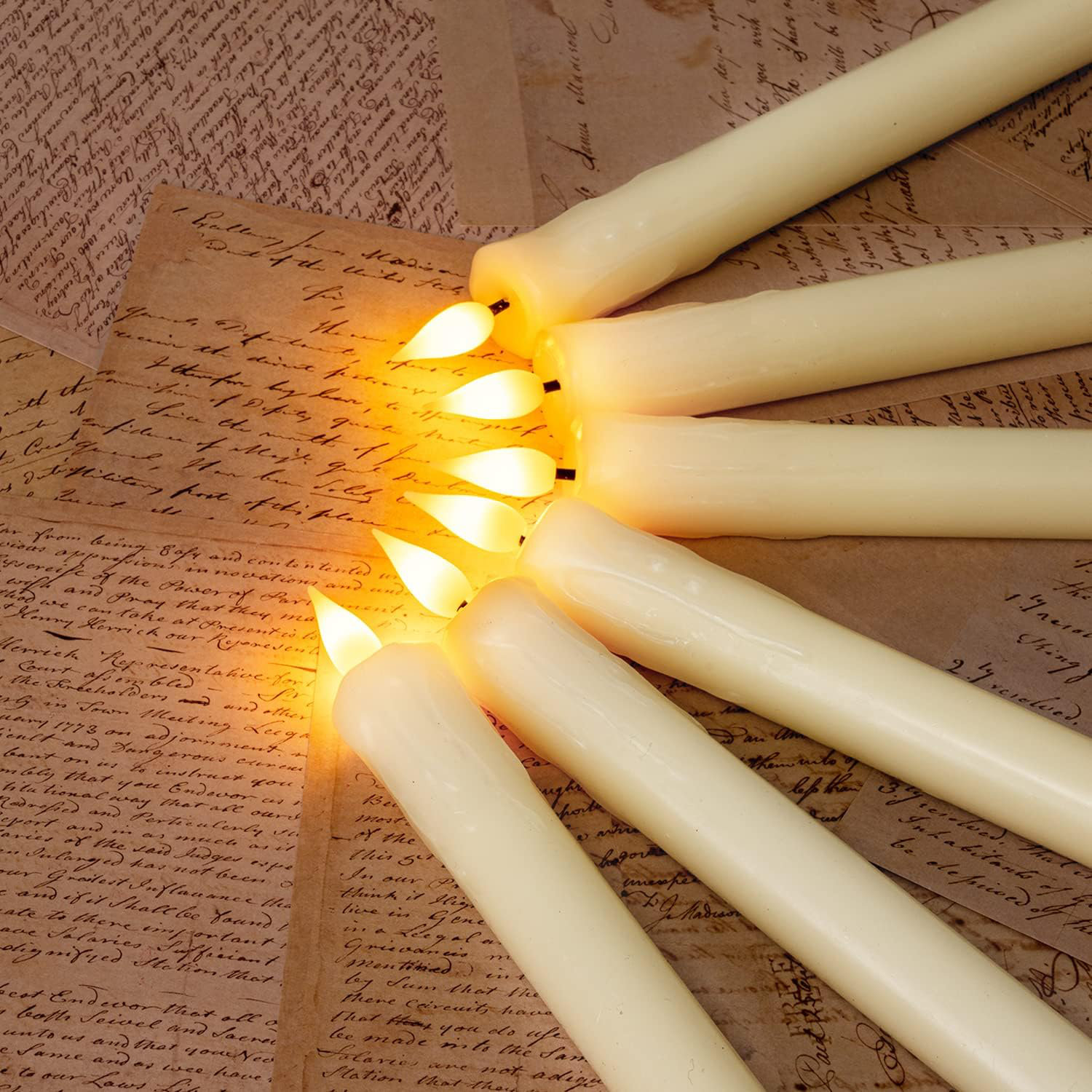 The Party Aisle™ Flameless Candle with Plastic Holder | Wayfair