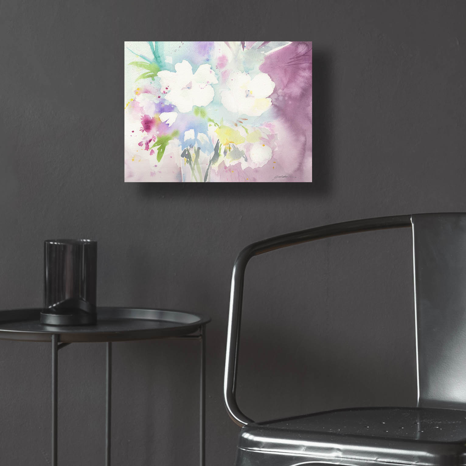 Winston Porter Serenity' by Sheila Golden, Acrylic Glass Wall Art | Wayfair