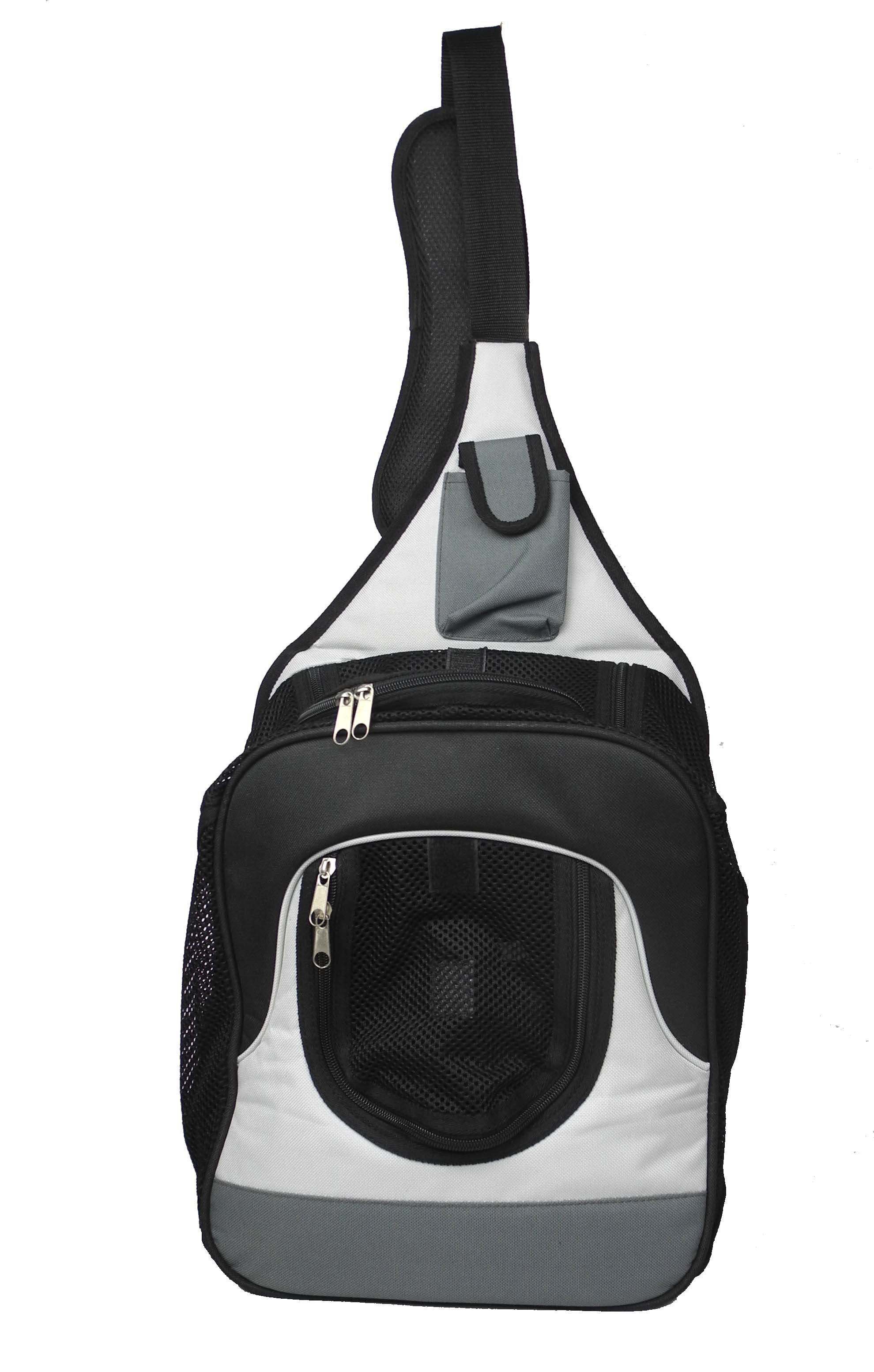 Pet Life Single Strap Over-The-Shoulder Navigation Hands Free Backpack ...