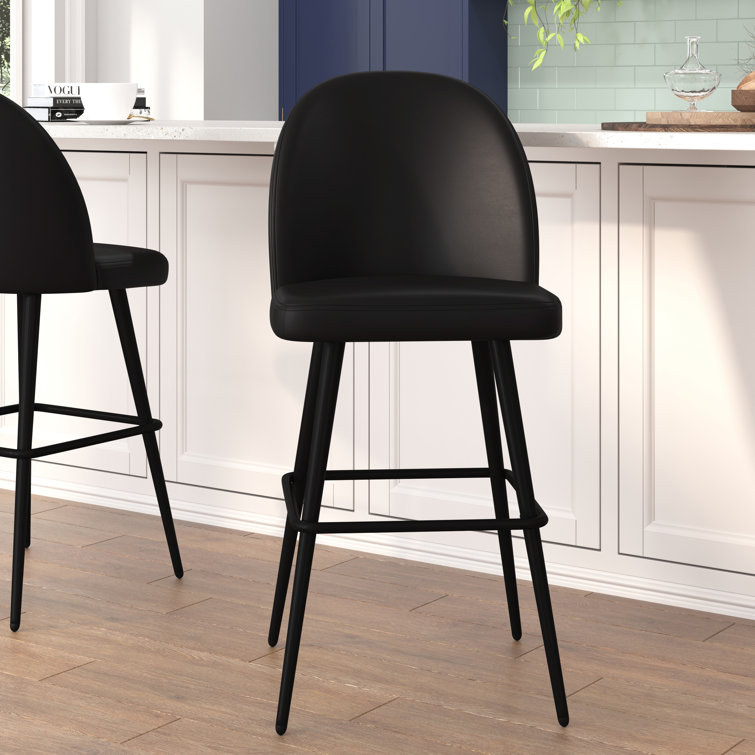 Wade Logan® Andreano Commercial Grade Armless Stools with Contoured ...