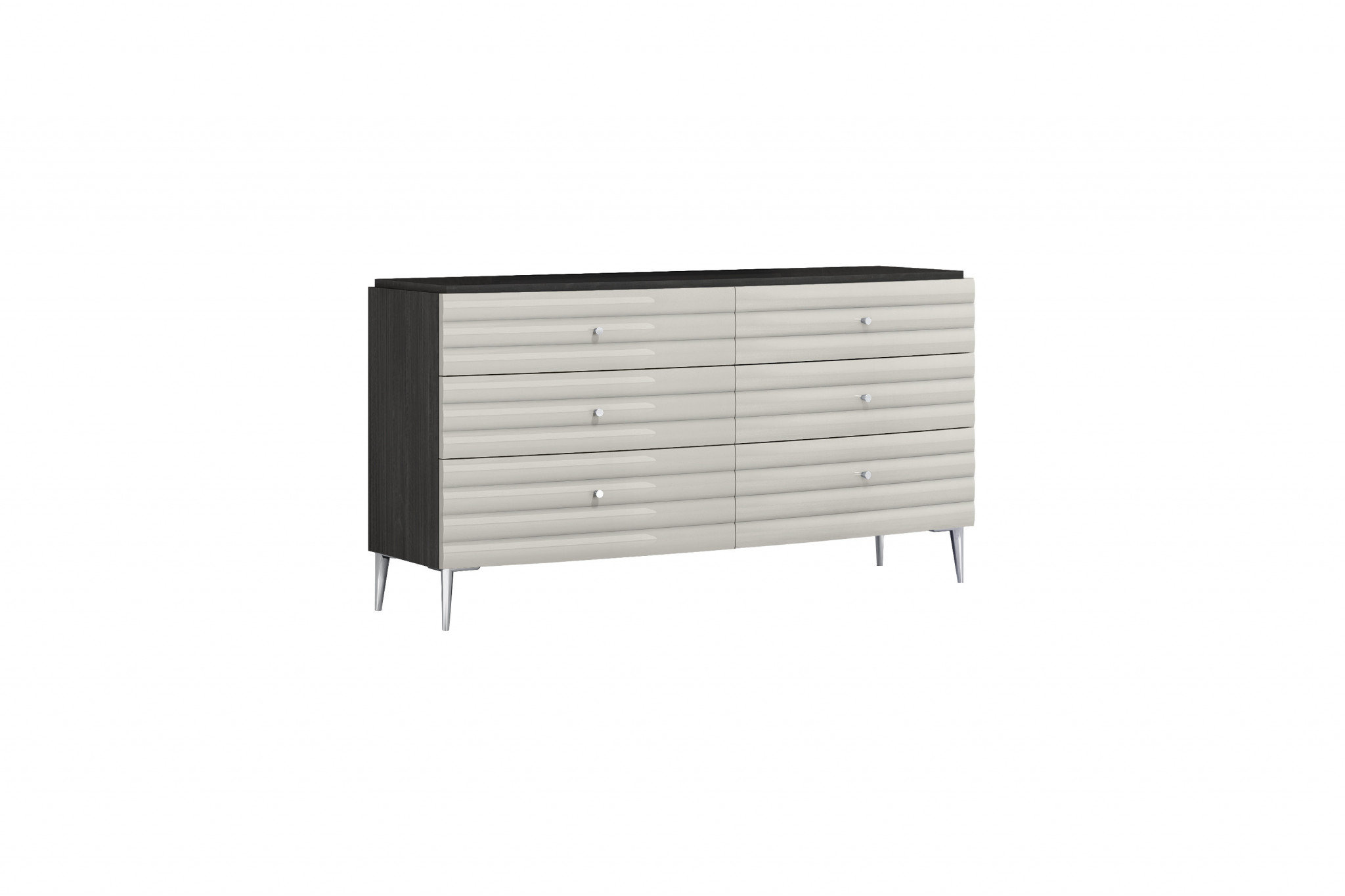 Whiteline Imports 6 Drawer 64'' W Double Dresser | Wayfair