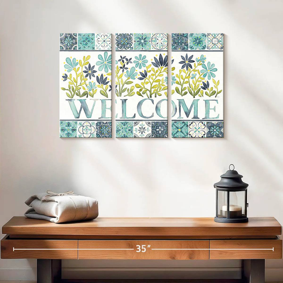 Elephant Stock Garden Getaway Welcome Wall Sign | Wayfair