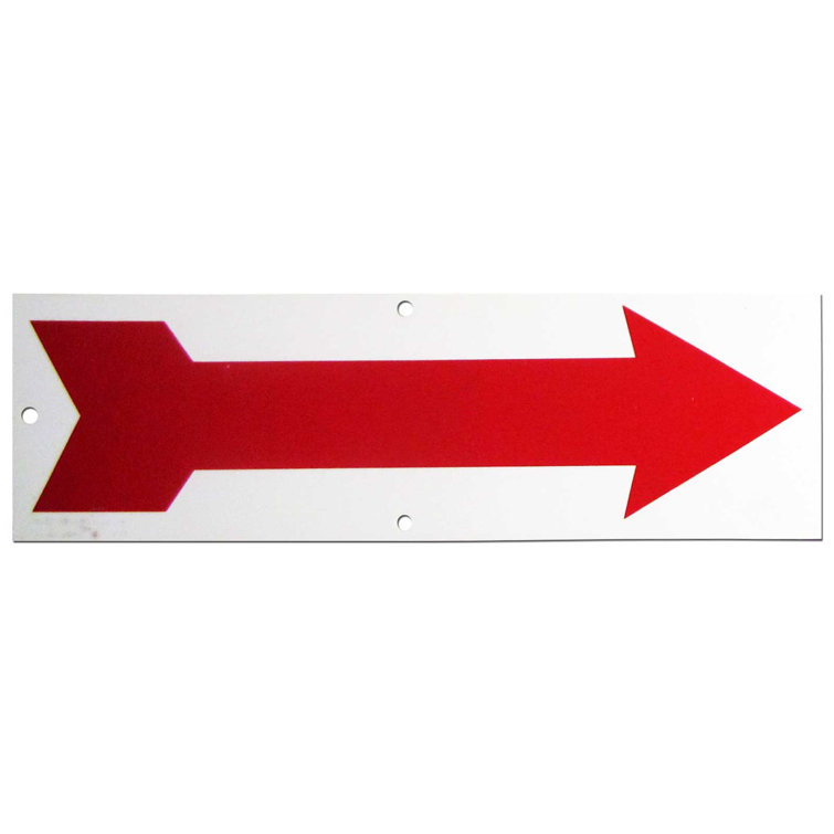 NeoPlex Red Arrow Sign - Wayfair Canada