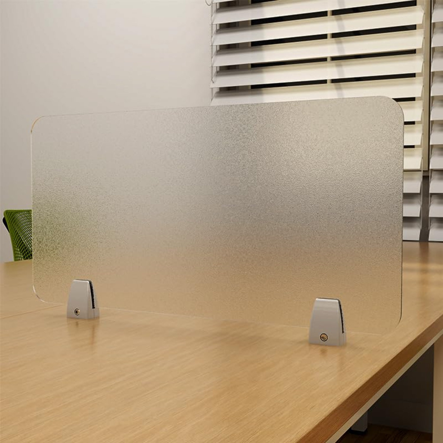 Orblue 4 Pcs Desk Divider Privacy Panel 23.6 X 15.8 Inch Counter Desk ...