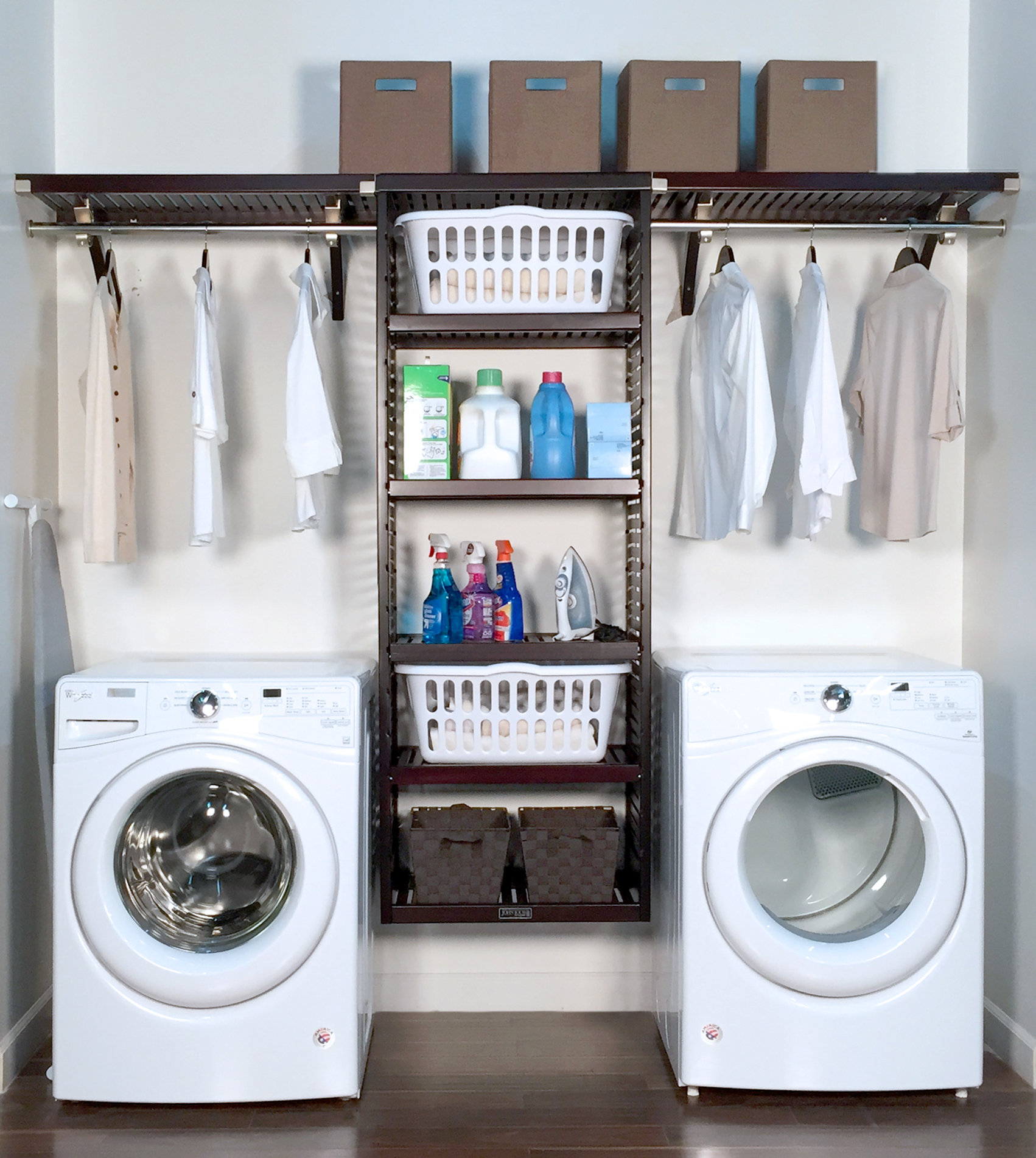 John Louis Home Solid Wood Laundry Room Organizer & Reviews | Wayfair