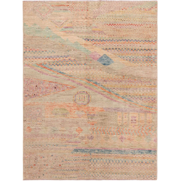Nazmiyal Collection One-of-a-Kind Artistic Modern Minimalist Area Rug ...