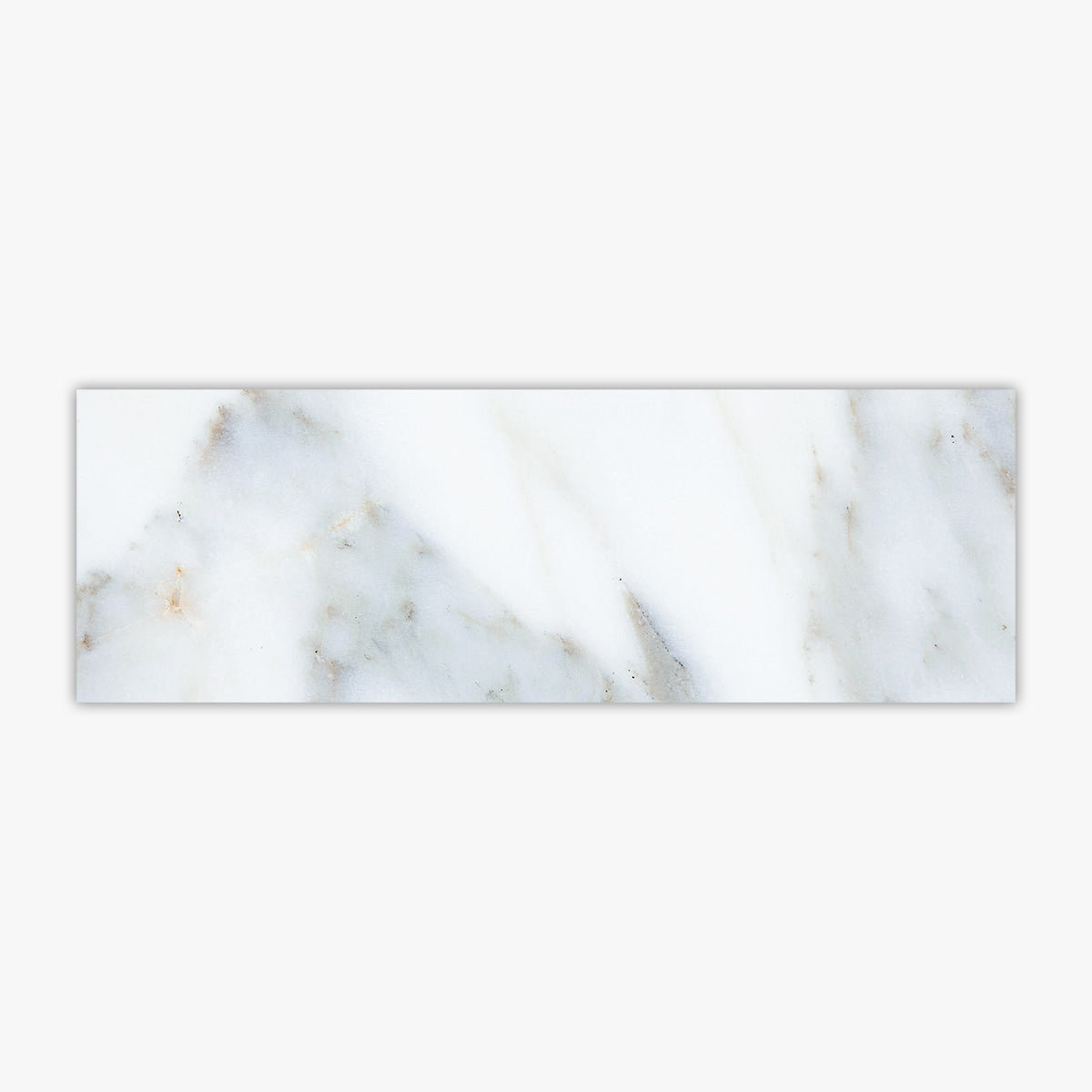 Calacatta Tile 4" x 12" Marble Wall & Floor Tile | Wayfair