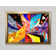 Bright Star Triangles Of Life Pattern - Single Picture Frame Print ...