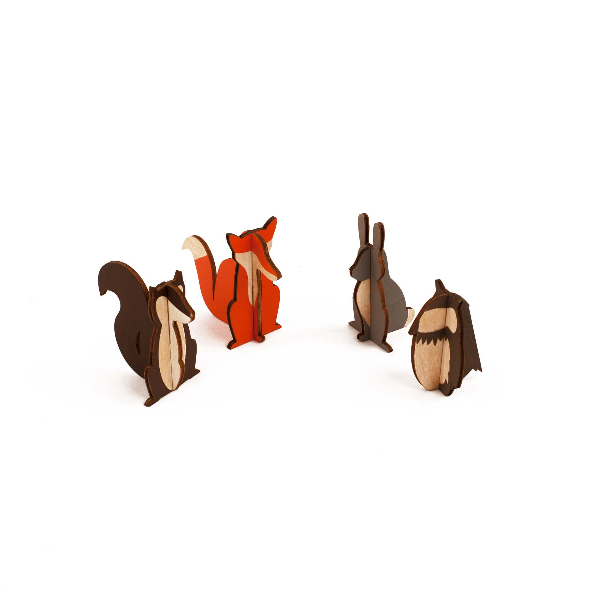 The Holiday Aisle® 8 Piece Woodland Creatures Set | Wayfair