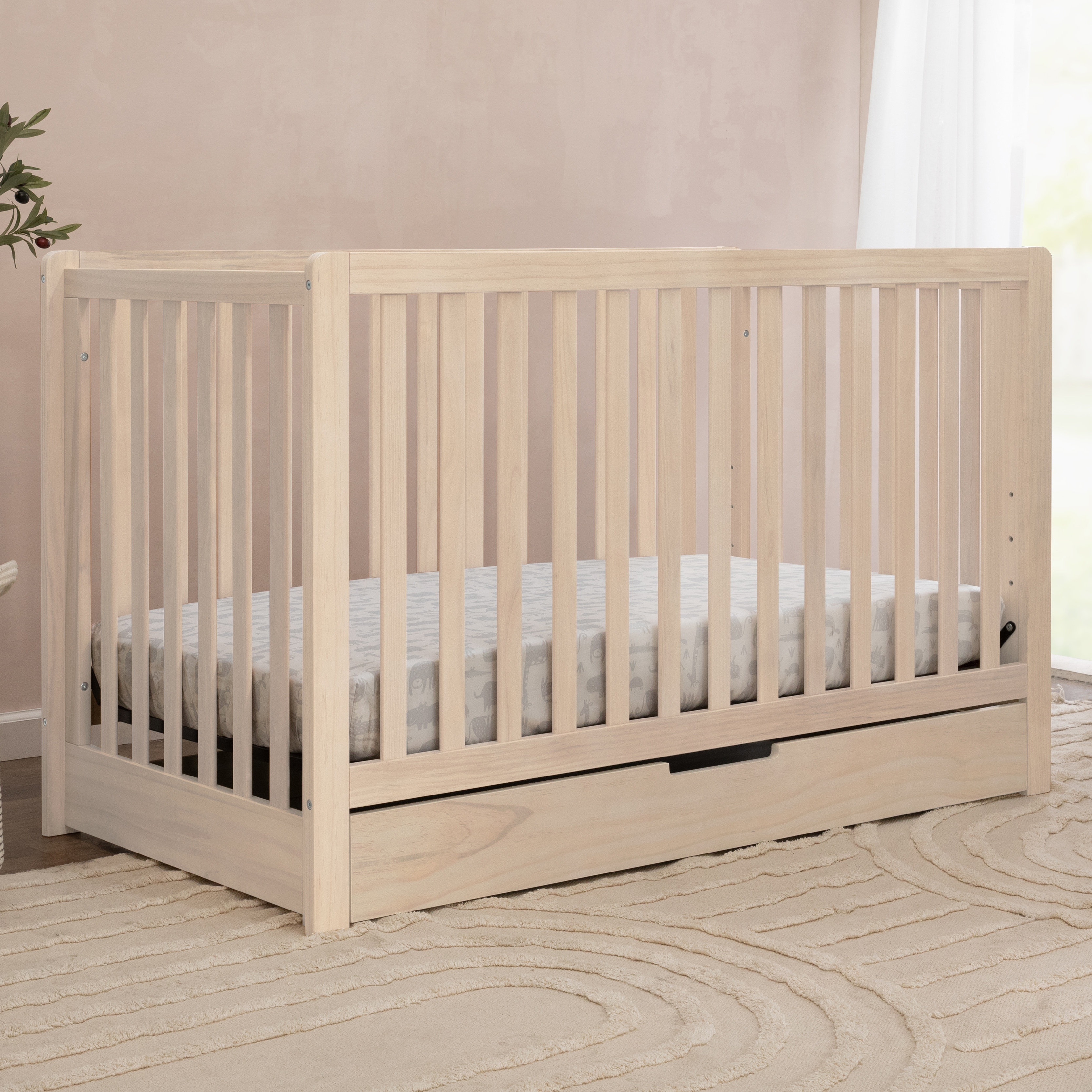 Carter's by DaVinci Colby 4-in-1 Convertible Crib with Storage ...