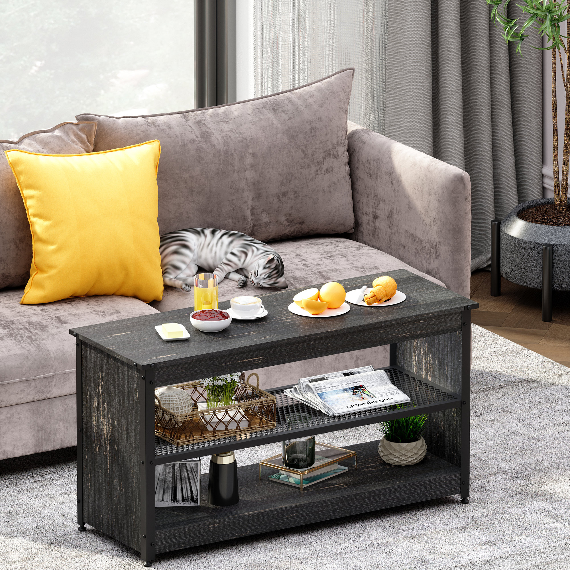 17 Stories Butrus TV Stand for TVs up to 50" & Reviews | Wayfair