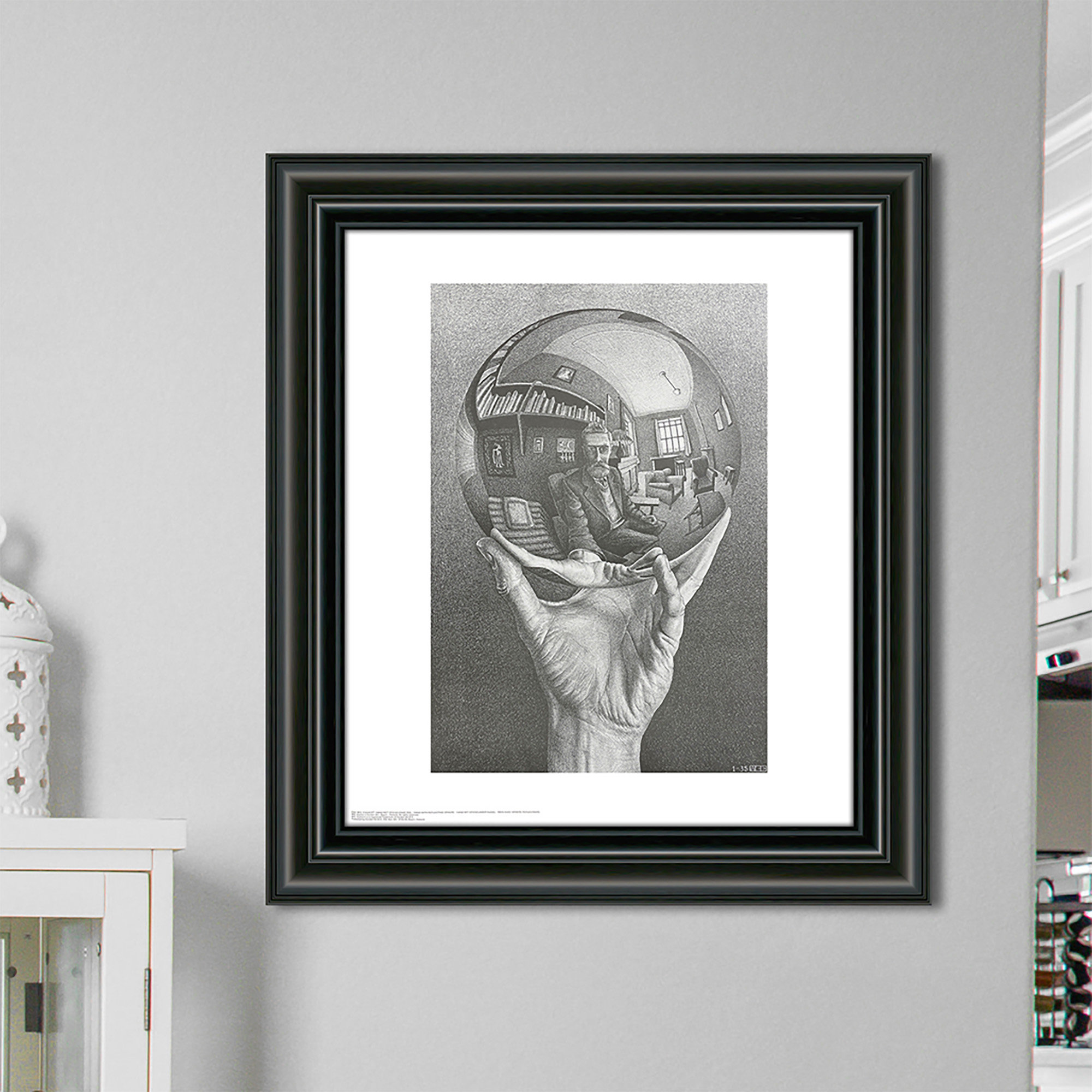 PicturePerfectInternational "Hand From Reflective Sphere By Escher ...