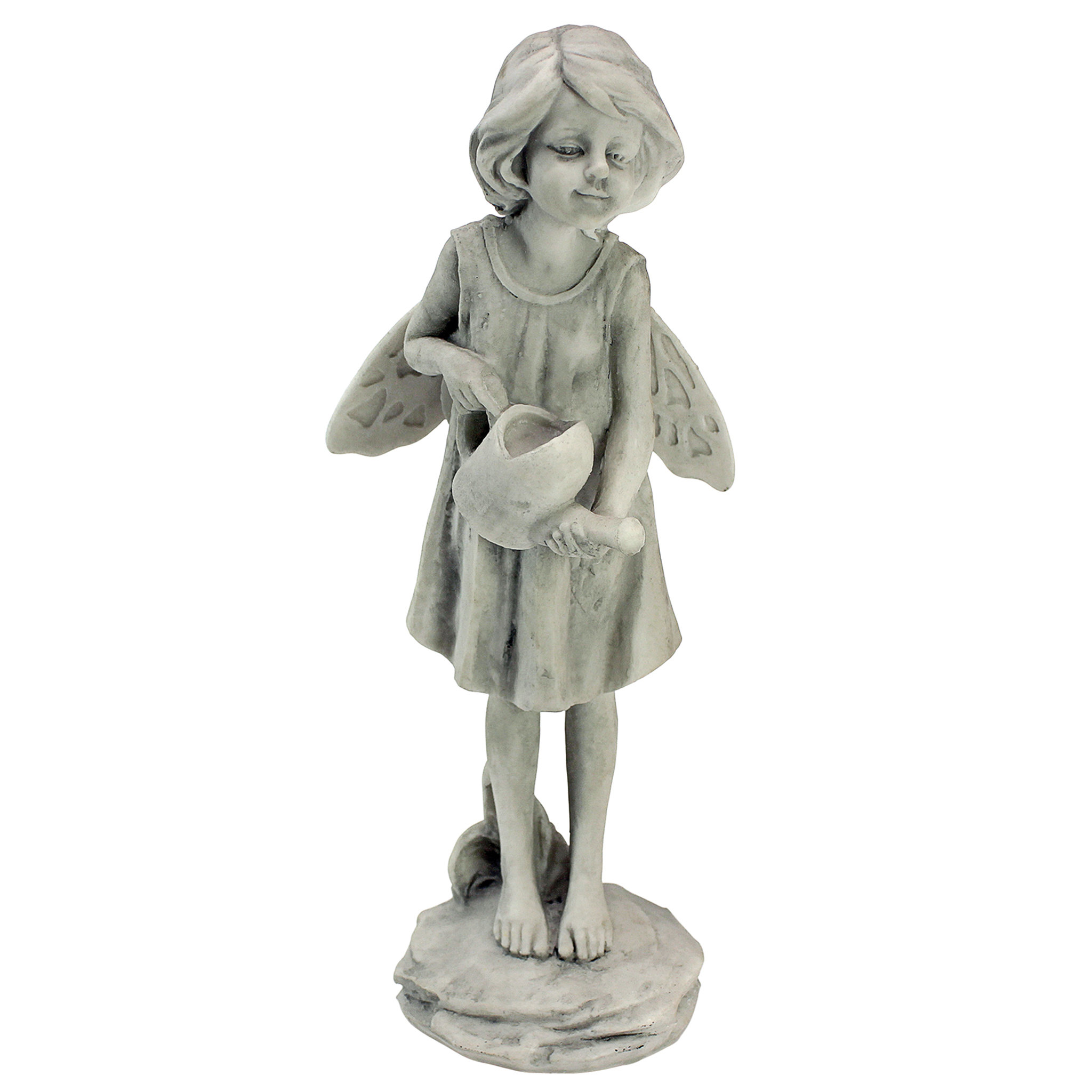 Design Toscano Rose Garden Fairies with Watering Can Statue & Reviews ...
