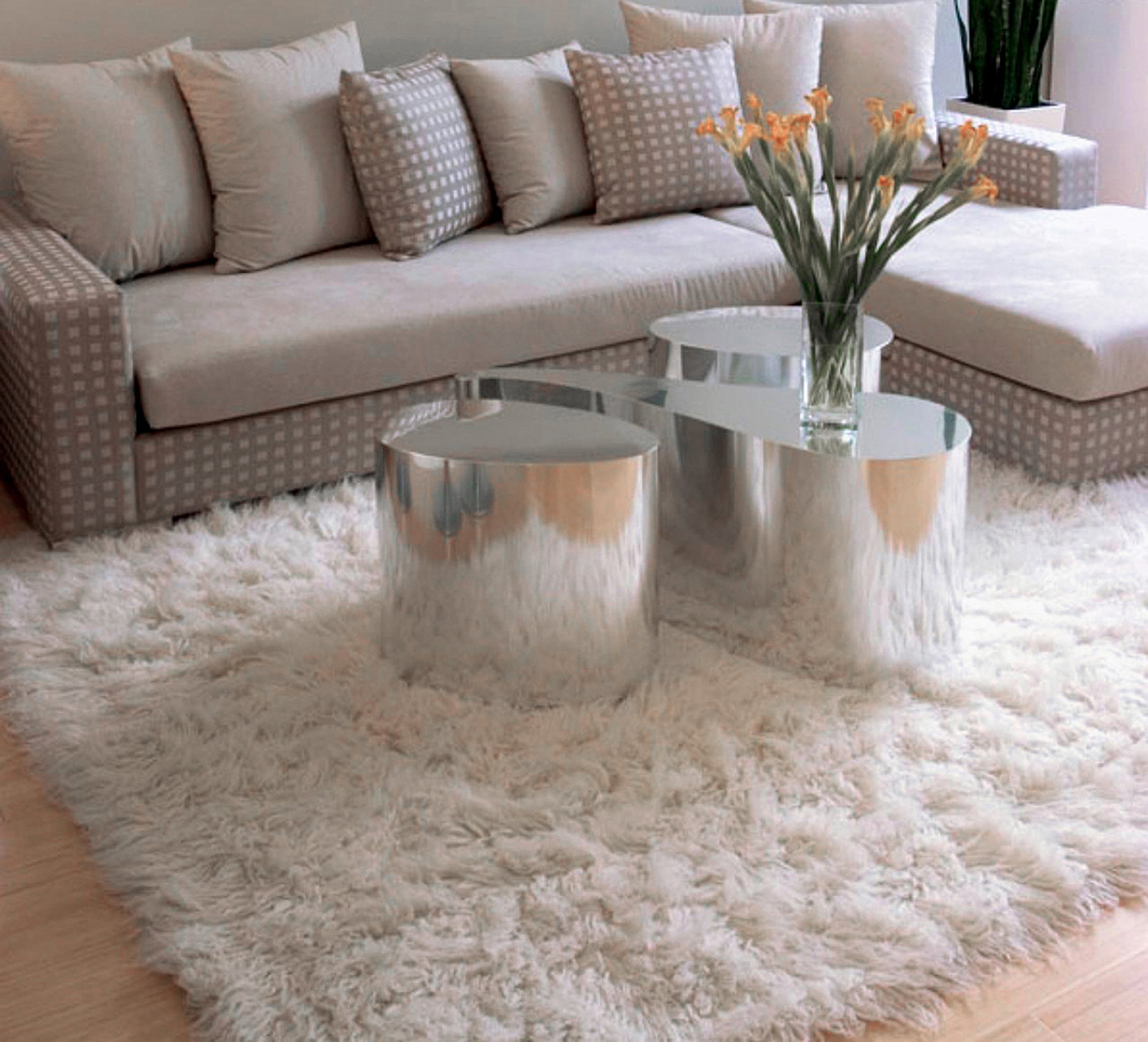 Mercer41 Beautiful Greek Flokati Rugs. Long 3.5” organic wool pile ...