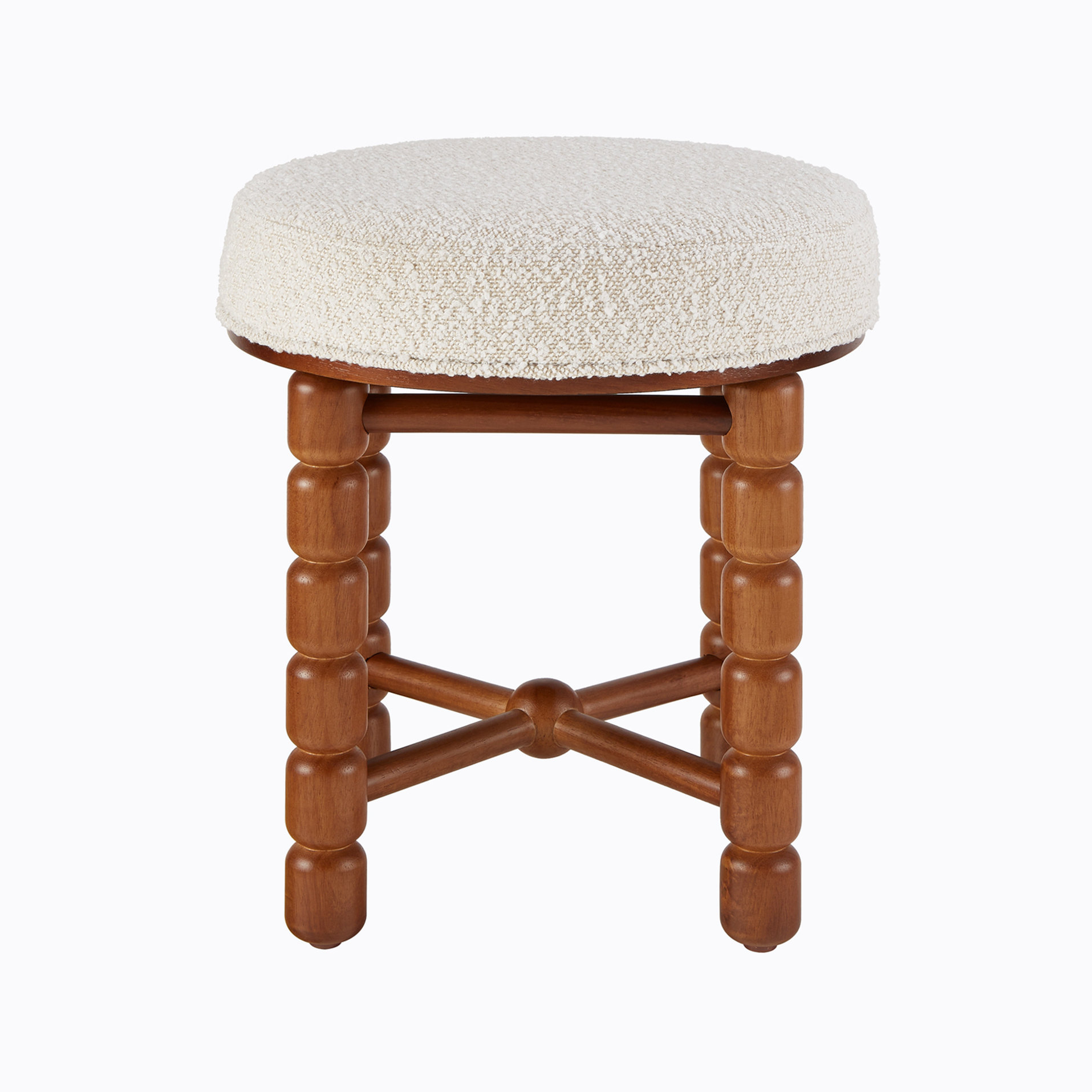 Winston Porter Srihaas Boucle Upholstered Side Chair | Wayfair