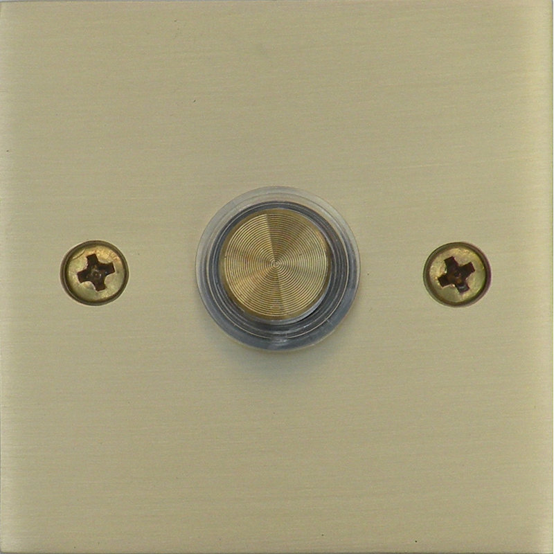 Red Barrel Studio® Forged Lighted Doorbell Push Button & Reviews | Wayfair