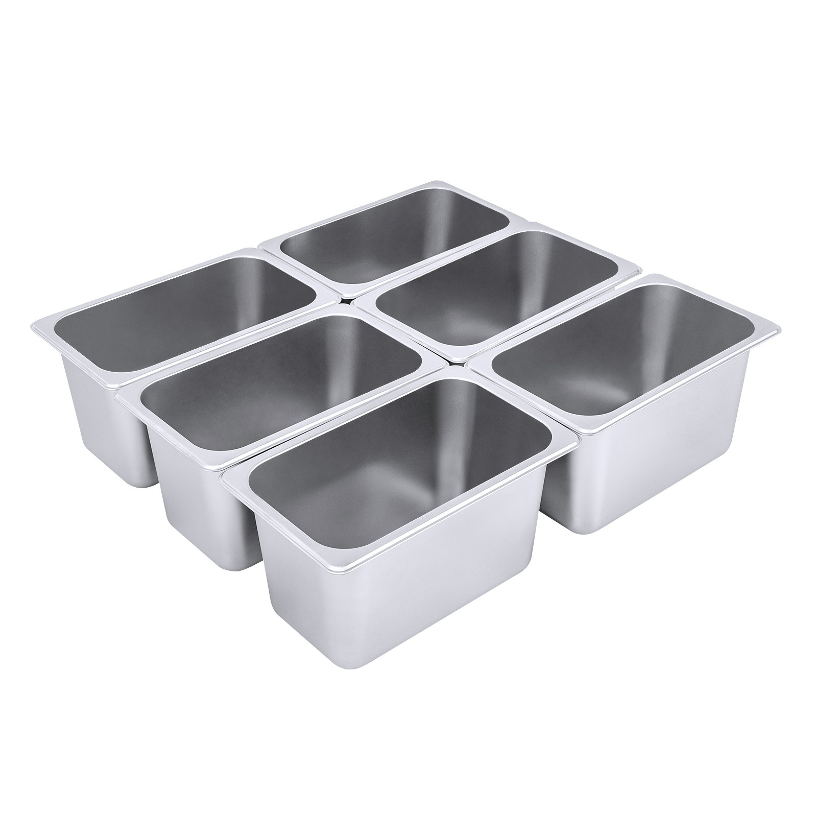 CNCEST 6 Pack Hotel Pans Catering Food Pan | Wayfair
