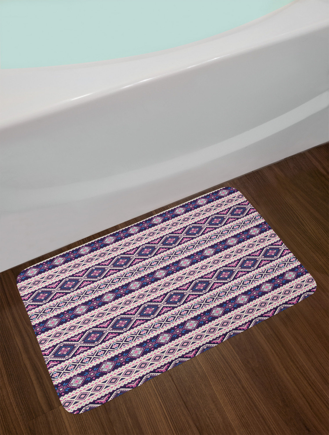 East Urban Home Aztec Bath Rug | Wayfair