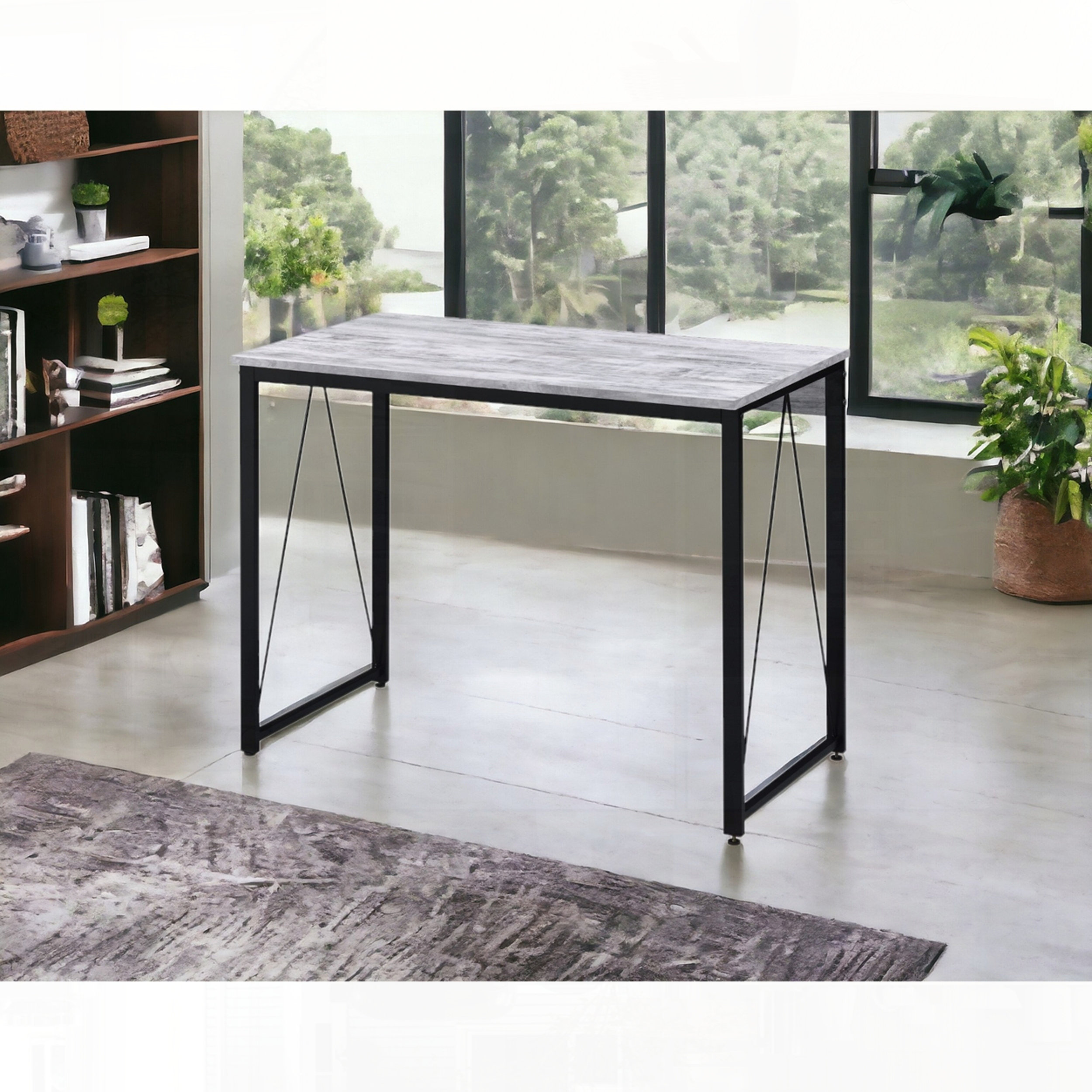 Trent Austin Design Writing Desk With Spacious Comfortable Leg Space ...