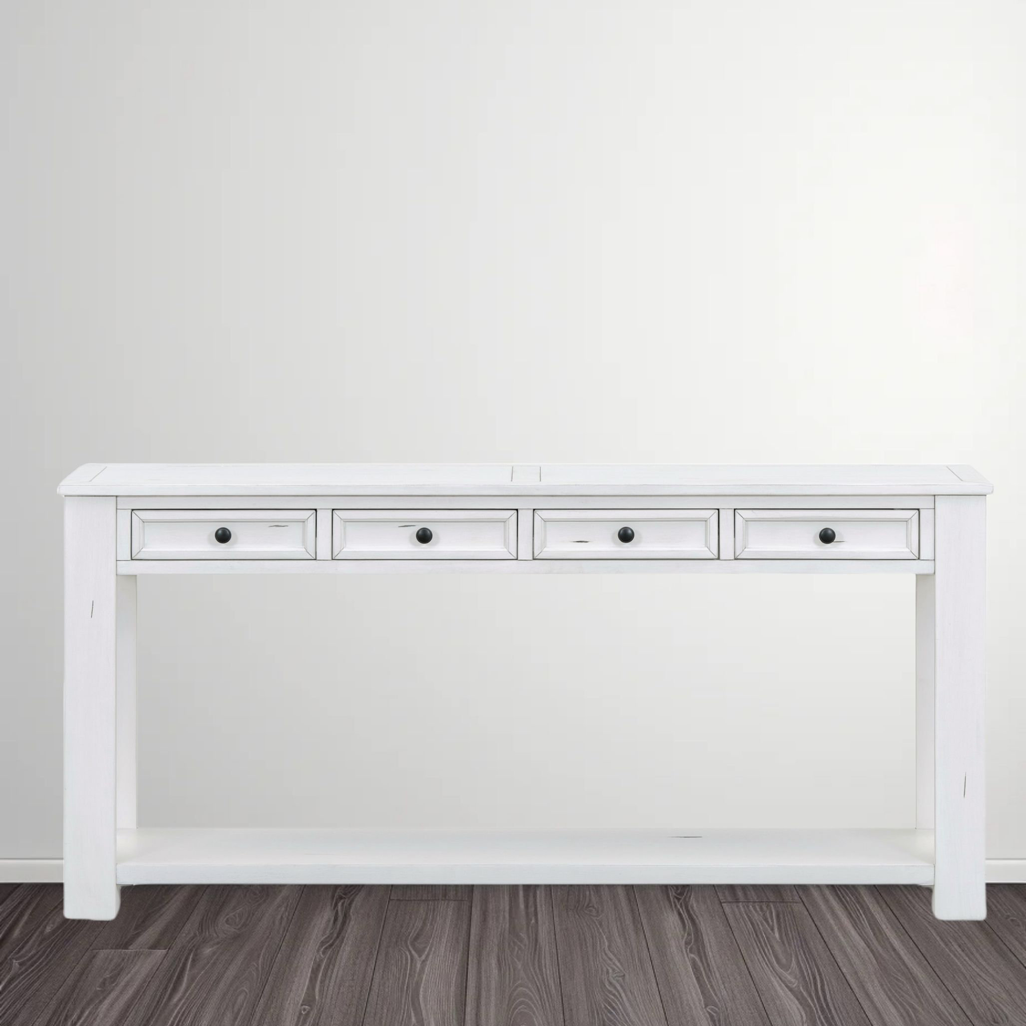 Lark Manor™ Console Table With Storage Drawers And Bottom Shelf, Sofa ...