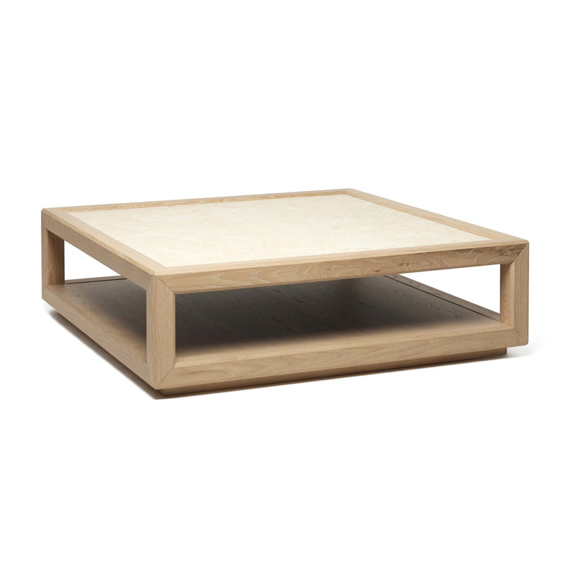 Interlude Walsh Marble Top Coffee Table | Wayfair