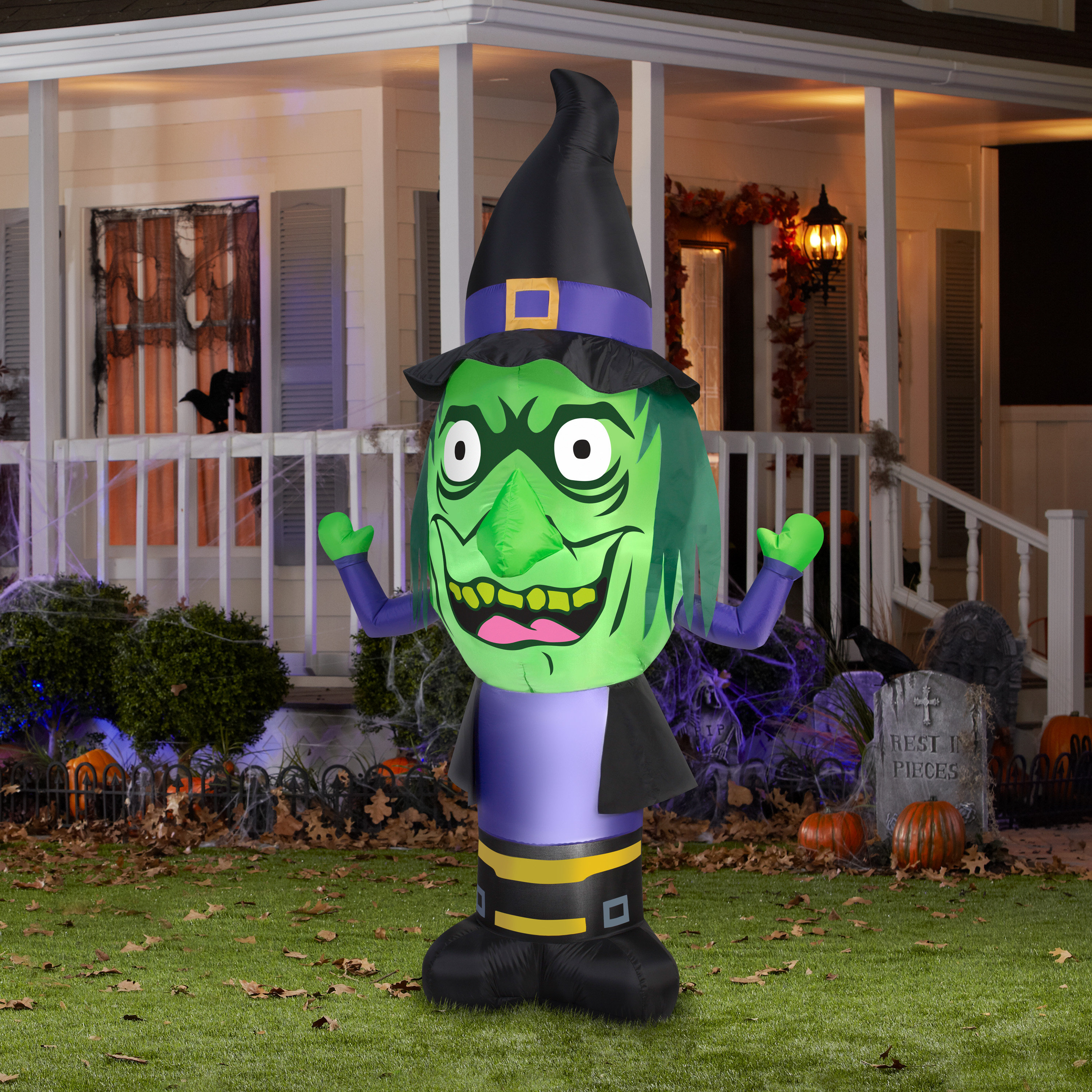 Gemmy Industries Airblown Stumpy Head witch OPP Inflatable - Wayfair Canada