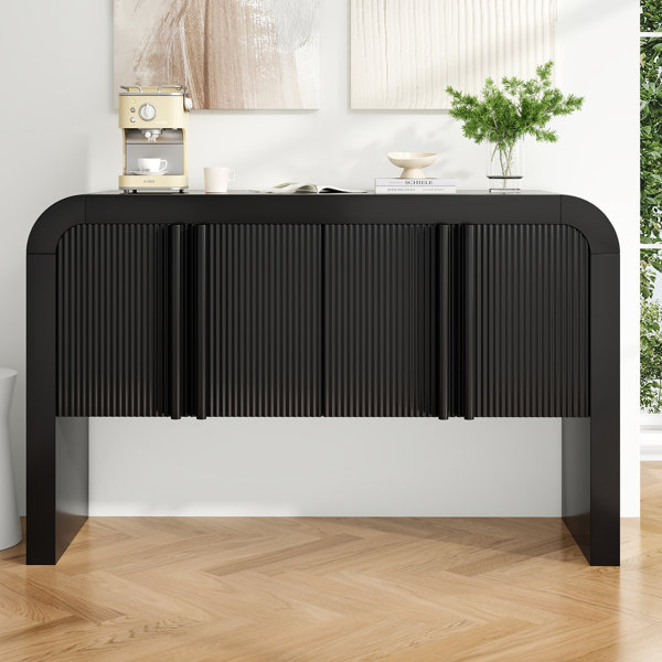Fairmont Park 120 Cm Wide Sideboard With Rounded Corners And 4 ...