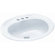 Proflo 17'' Vitreous China Oval Bathroom Sink with Overflow & Reviews ...