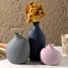 Ophelia & Co. Ceramic Vase Set Of 3, Rustic Farmhouse Pottery Vases For ...