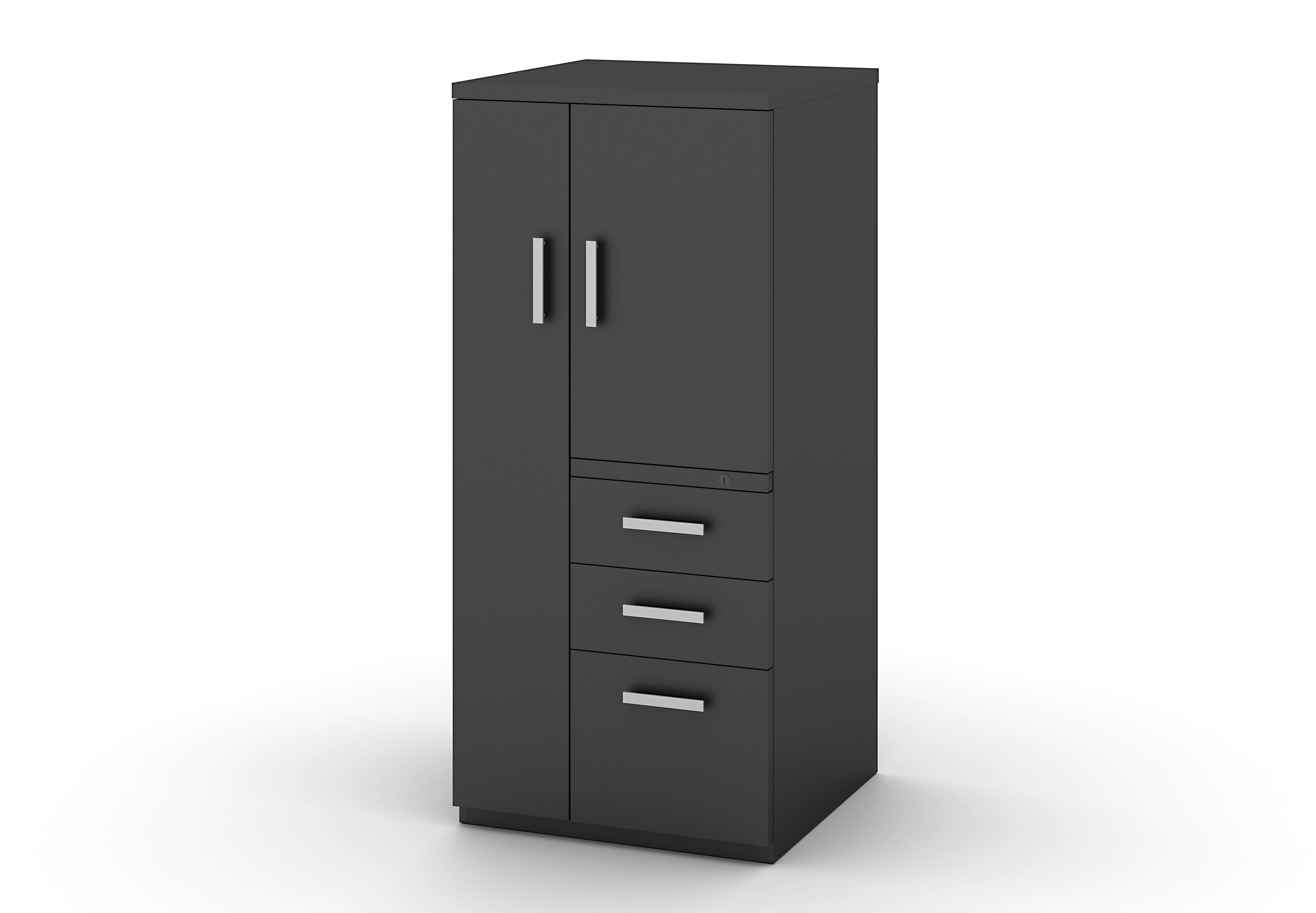 Friant Interra Steel Filing Storage Cabinet With 3 Drawers, Interlock ...