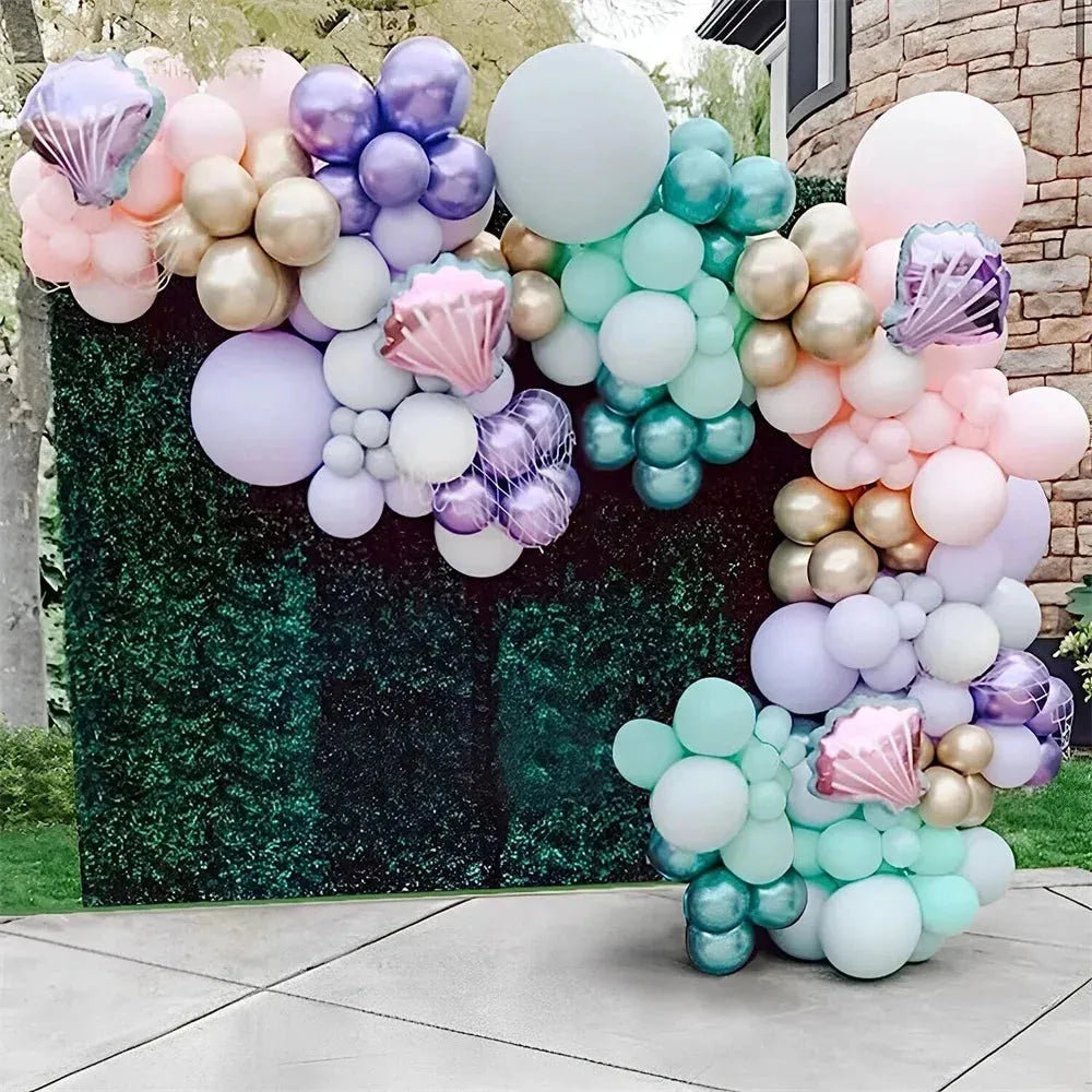 The Party Aisle™ Underwater Dream Balloon Arch Set F07M2-35 EMB0143 ...