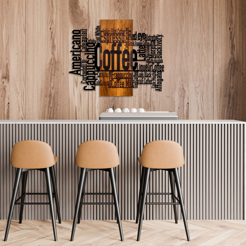 Lark Manor™ Decorative Wooden Wall Accessory | Wayfair