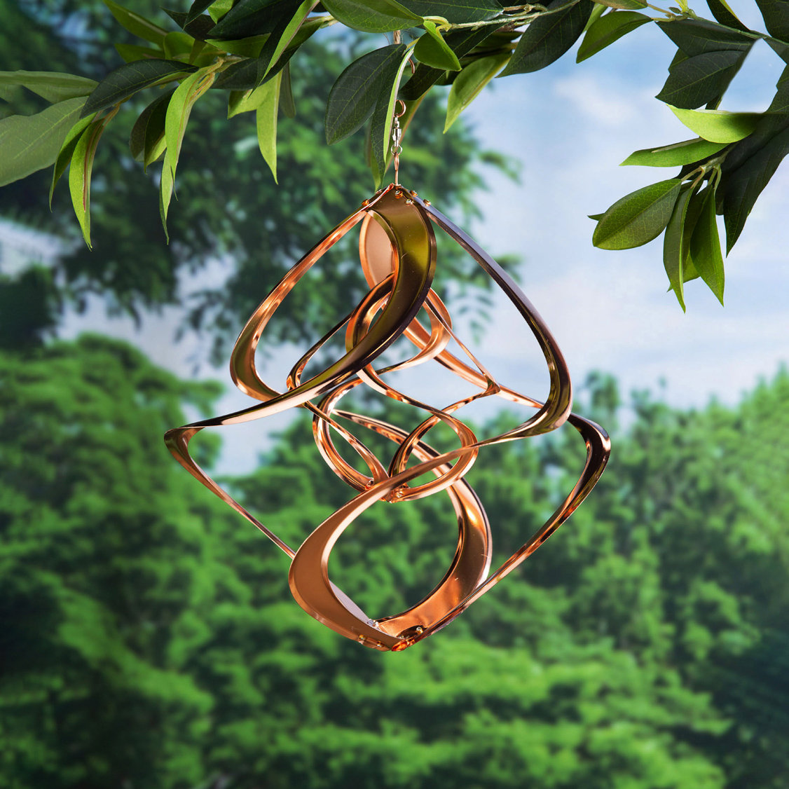 Arlmont & Co. Shantel Classic Wind Spiral Garden Stake | Wayfair