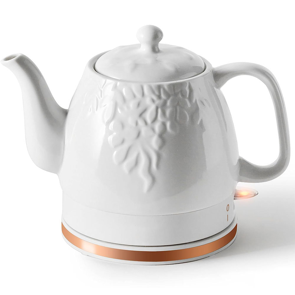 ALROMP Electric Ceramic Tea Kettle, 1 L | Wayfair
