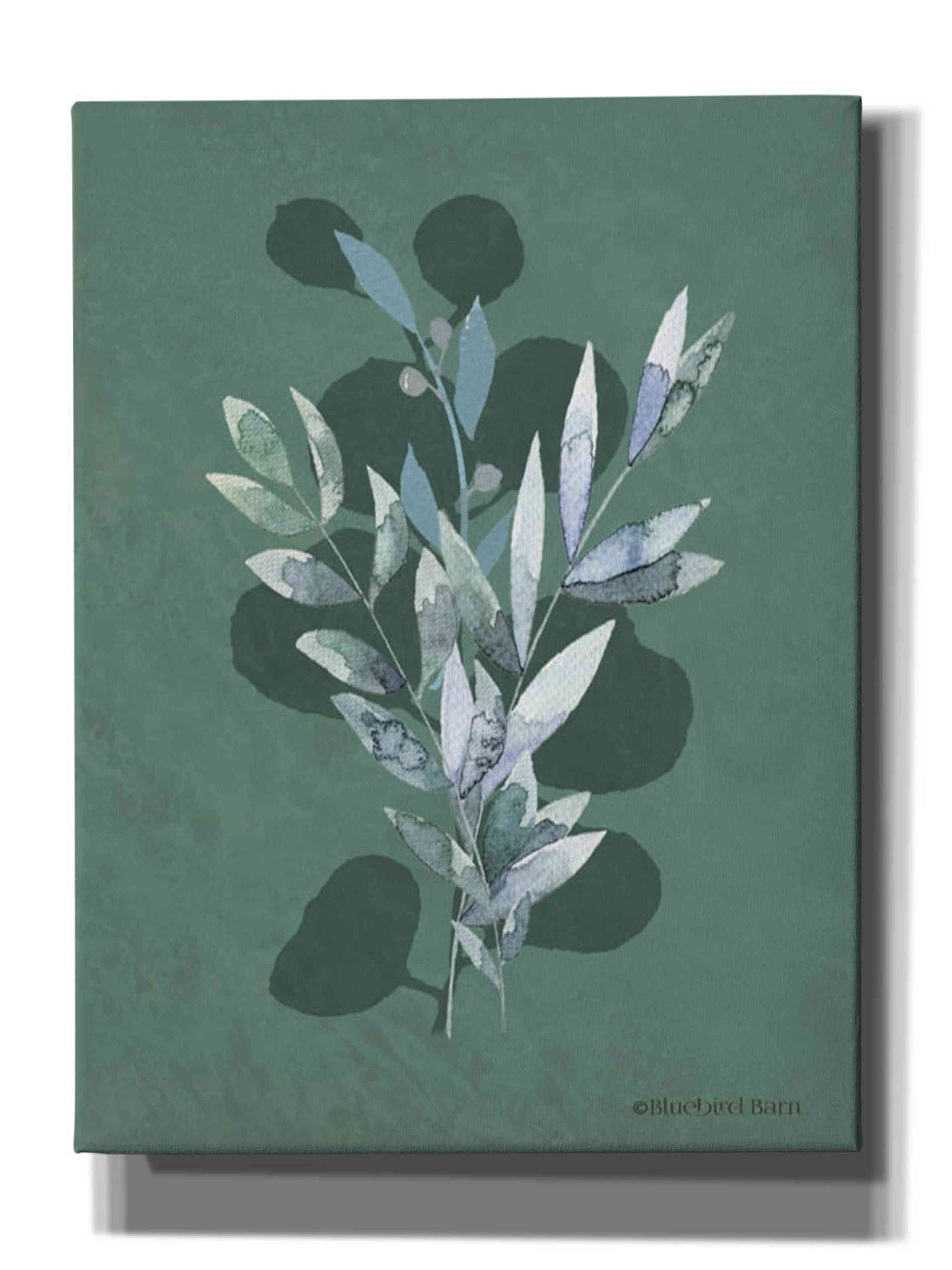 Winston Porter Greenery Series Dark I by Bluebird Barn - Wrapped Canvas ...