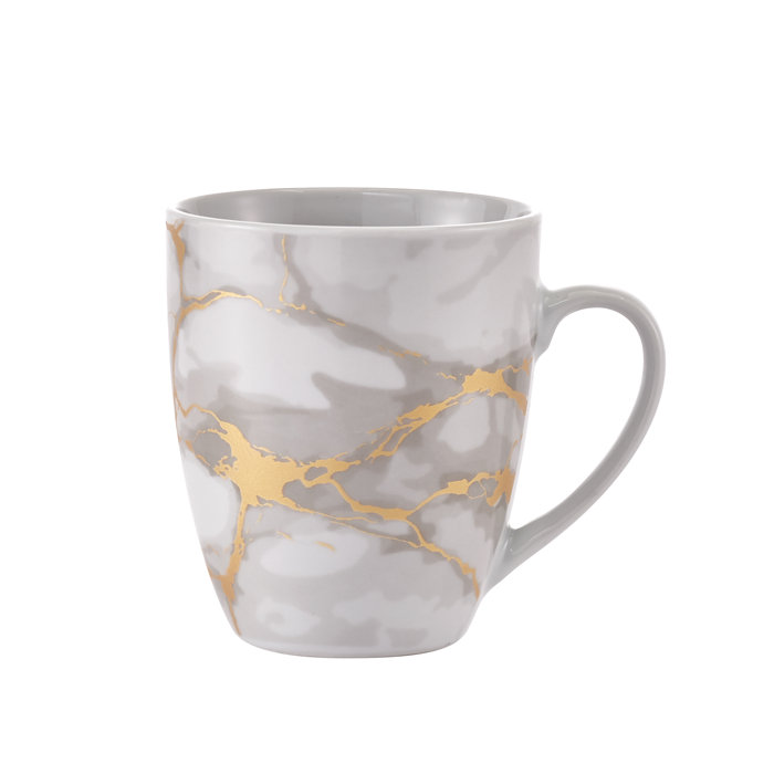 Mercury Row® Amiya Porcelain China Dinnerware Set - Service for 4 ...