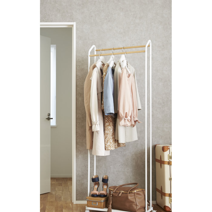 Yamazaki Tower 67cm Rolling Clothes Racks | Wayfair.co.uk